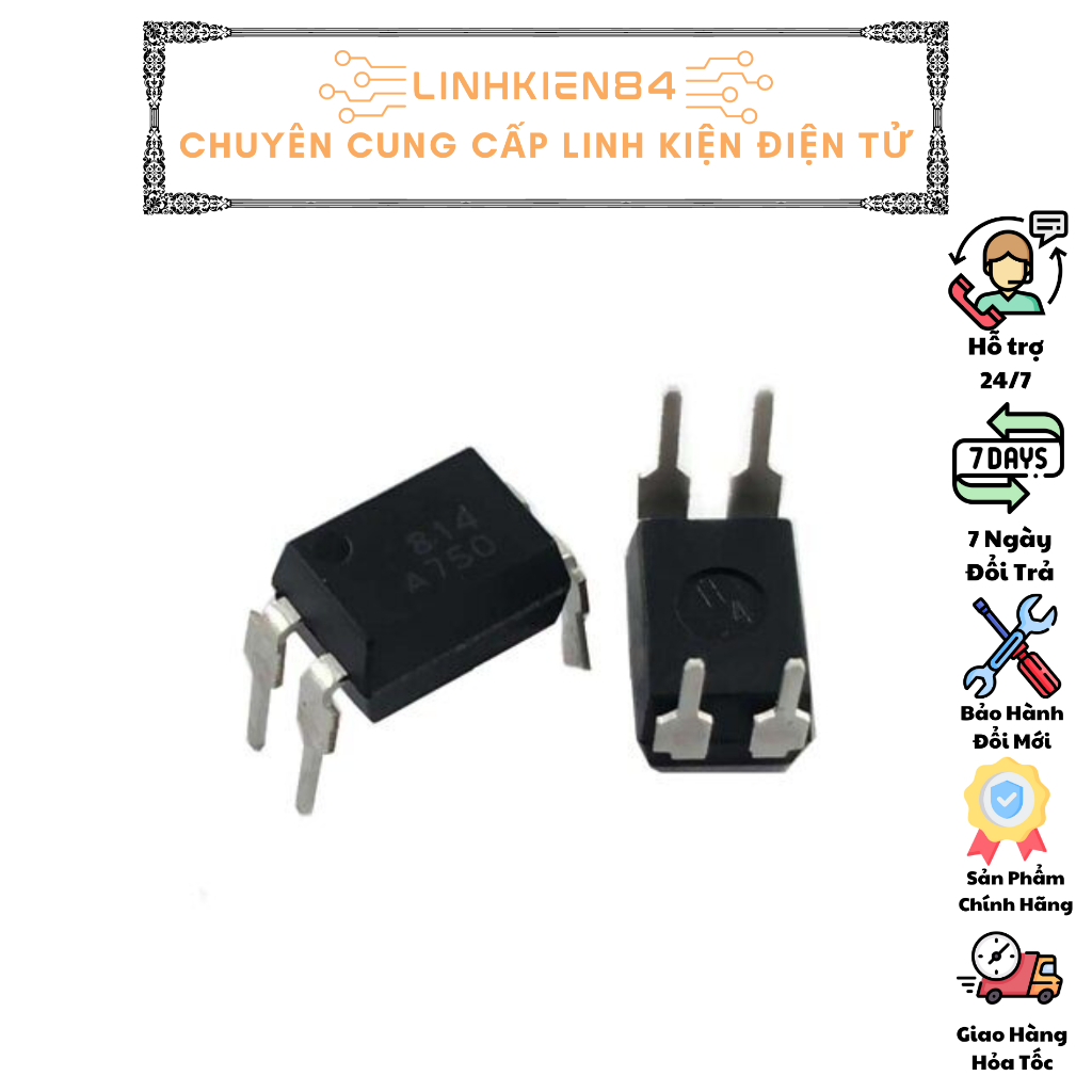 IC Chức Năng PC814/EL814 DIP4 PHOTO TRANS | Shopee Việt Nam