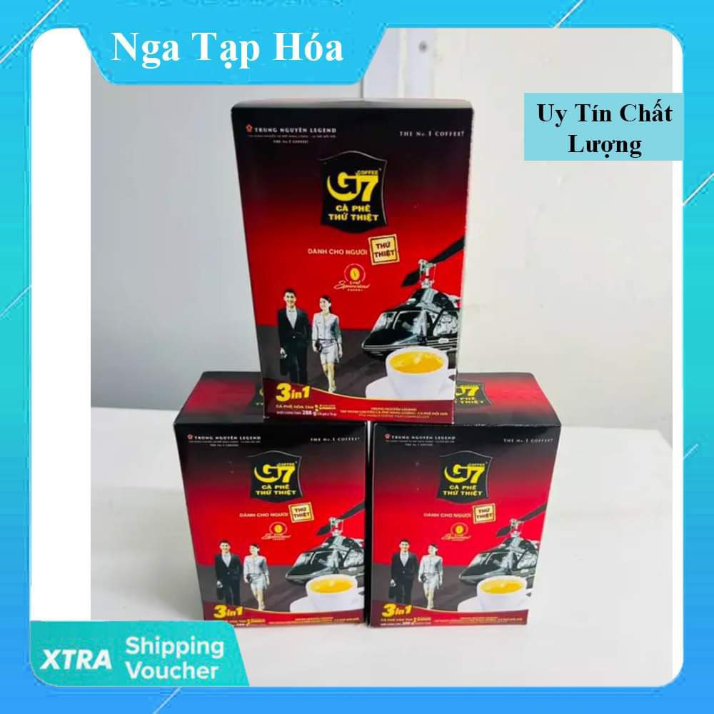 Cà phê G7 hộp 18 gói (288g) | Shopee Việt Nam
