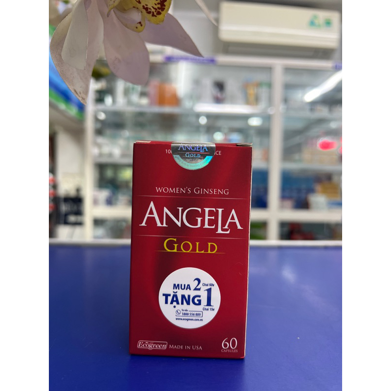 [CHÍNH HÃNG] Viên uống hỗ trợ sắc đẹp và sinh lí nữ Sâm ANGELA GOLD ...