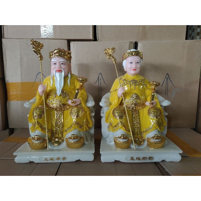 Tượng Ông Bà Thổ Địa cao 30cm | Shopee Việt Nam