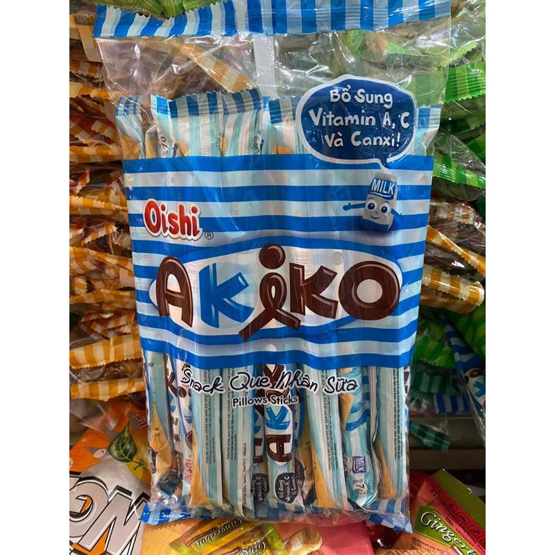 combo 5 gói bánh akiko | Shopee Việt Nam