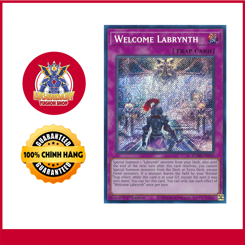[Thẻ Bài Yugioh Chính Hãng] Welcome Labrynth | Shopee Việt Nam