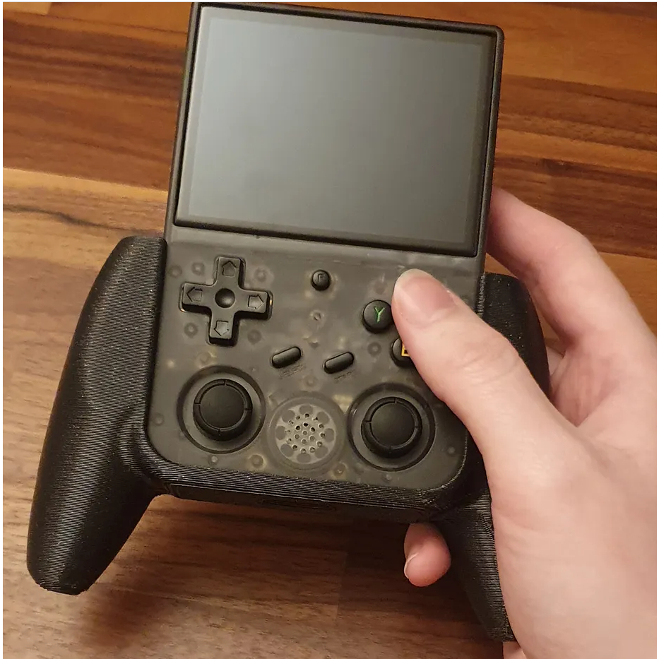 Bộ vỏ Grip cầm tay cho Anbernic RG 353V 353S dạng công thái học ,in3d ...