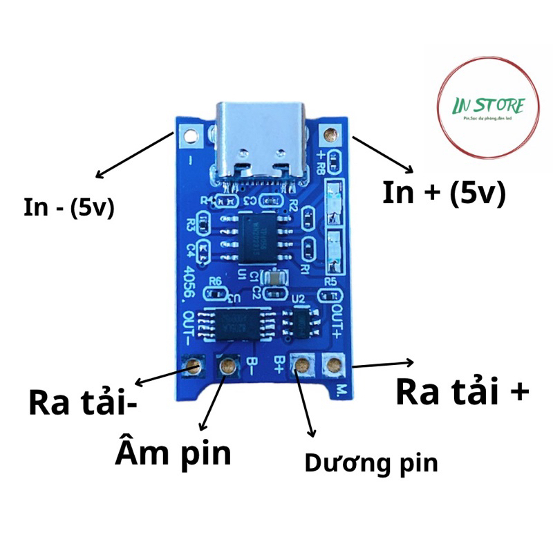 mạch sạc pin lithium 1s | Shopee Việt Nam