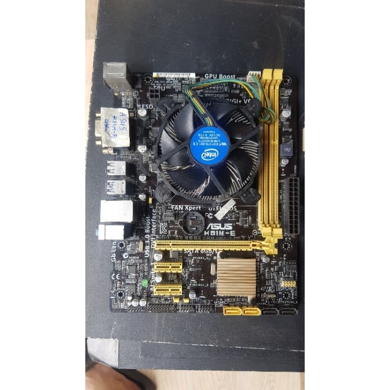 Combo main+cpu+quạt zin asus H81M-E cũ | Shopee Việt Nam