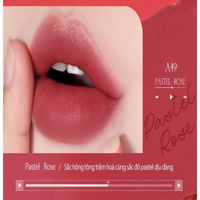 [PASS SON] Son Black Rouge Air Fit Velvet Tint Ver 9 màu a49 | Shopee Việt Nam