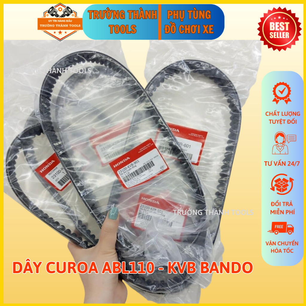 Dây curoa abl110, dây đai chuyển động AB110 mã KVB Bando cao cấp ...