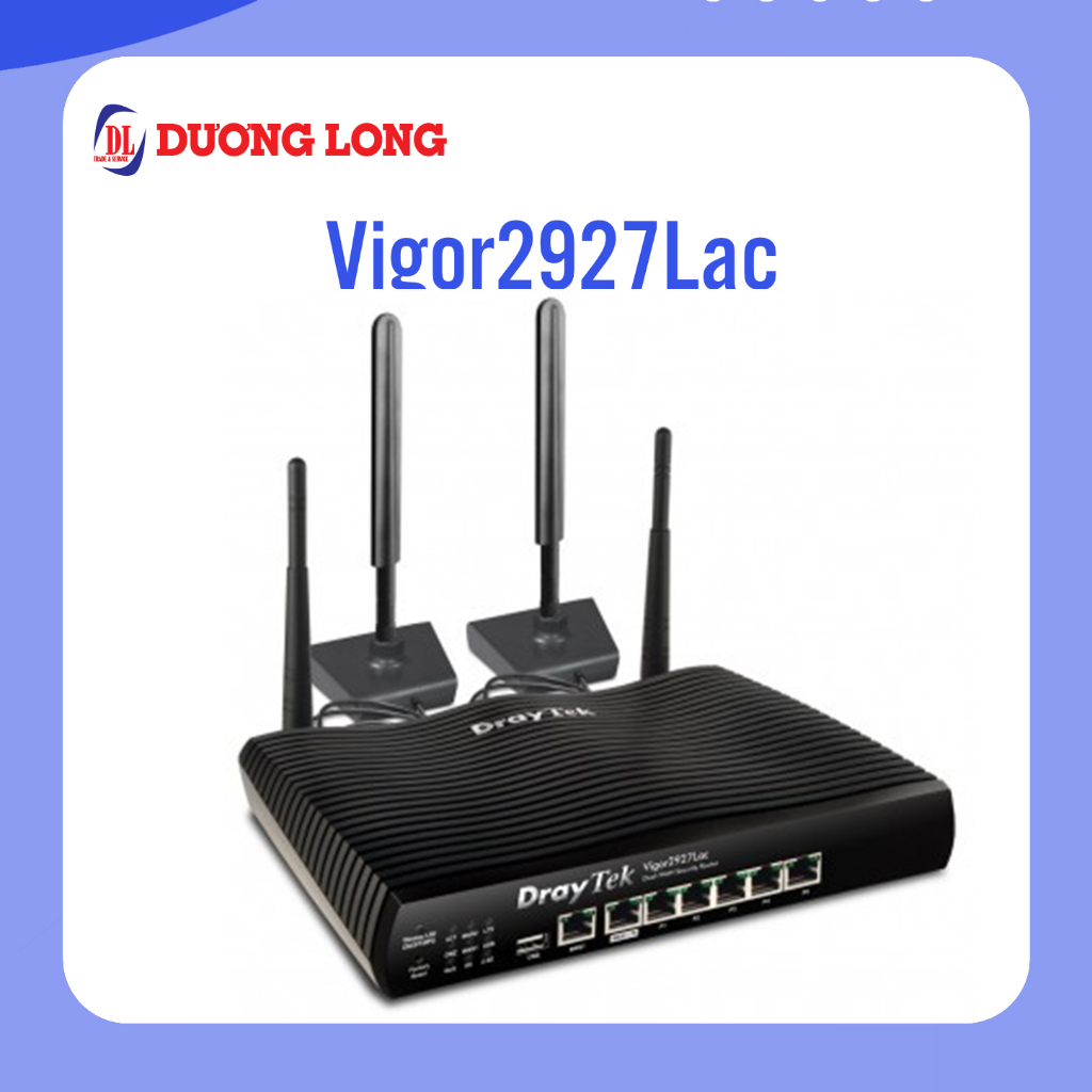 Router 4G LTE DrayTek Vigor2927Lac | Shopee Việt Nam