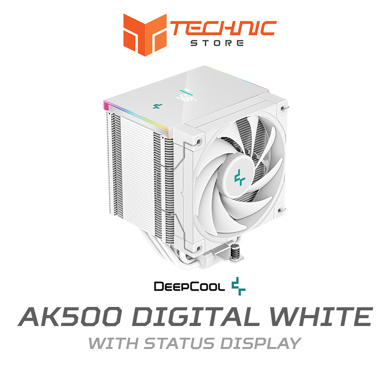 Tản nhiệt CPU Deepcool AK500 DIGITAL WHITE | Shopee Việt Nam