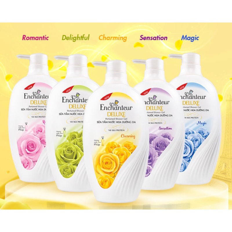 Sữa tắm Enchanteaur 650g và 900g | Shopee Việt Nam
