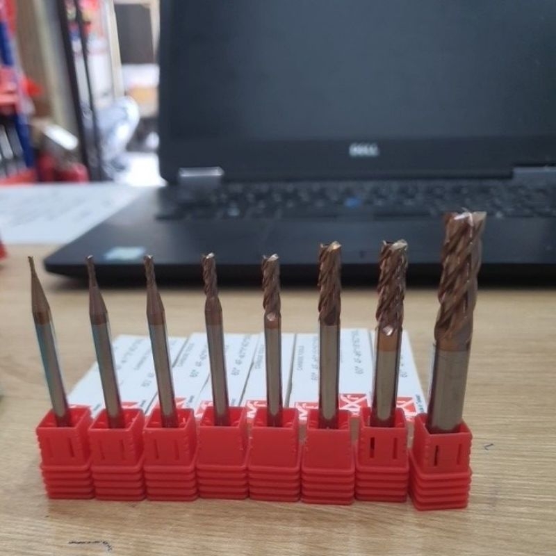 Dao phay ngón hợp kim 60HRC ( D1-D8) | Shopee Việt Nam