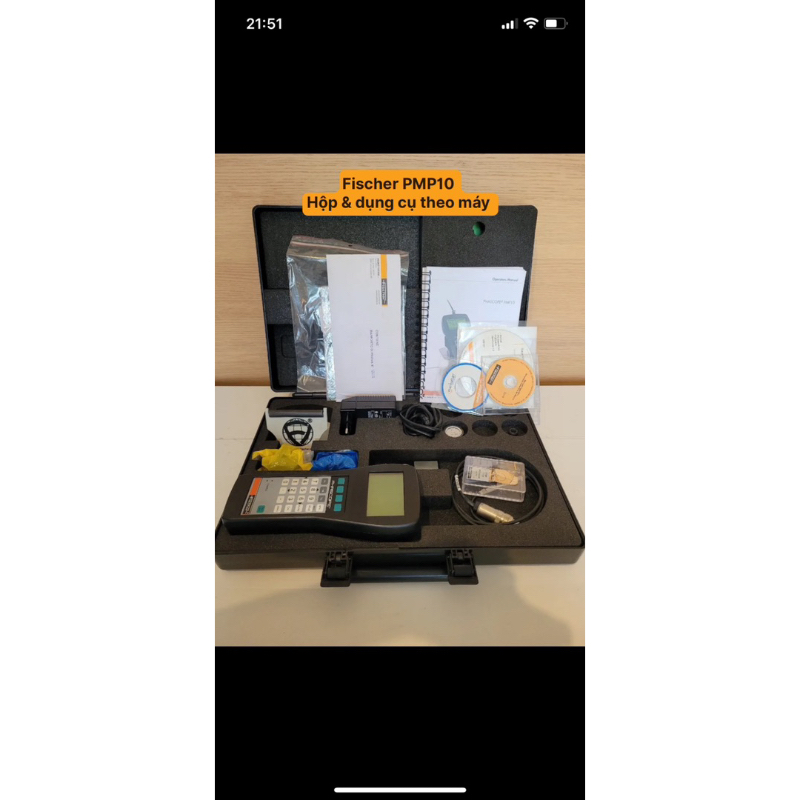 Máy đo độ dày mạ kẽm ốc vít Fischer Phascope PMP10 | Shopee Việt Nam