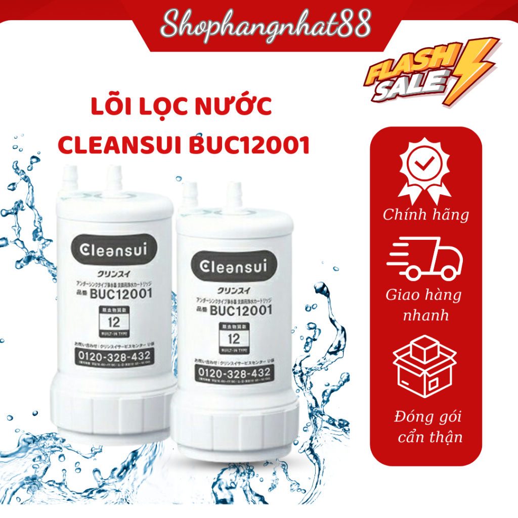 Lõi Lọc Nước Cleansui BUC12001 Hàng Nội Địa Nhật Cho Máy Lọc Nước Cleansui AL700, AL800 | Shopee ...