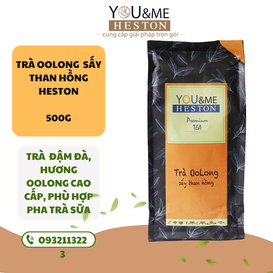 Trà ô long sấy than hồng Heston (trà oolong sấy) | Shopee Việt Nam