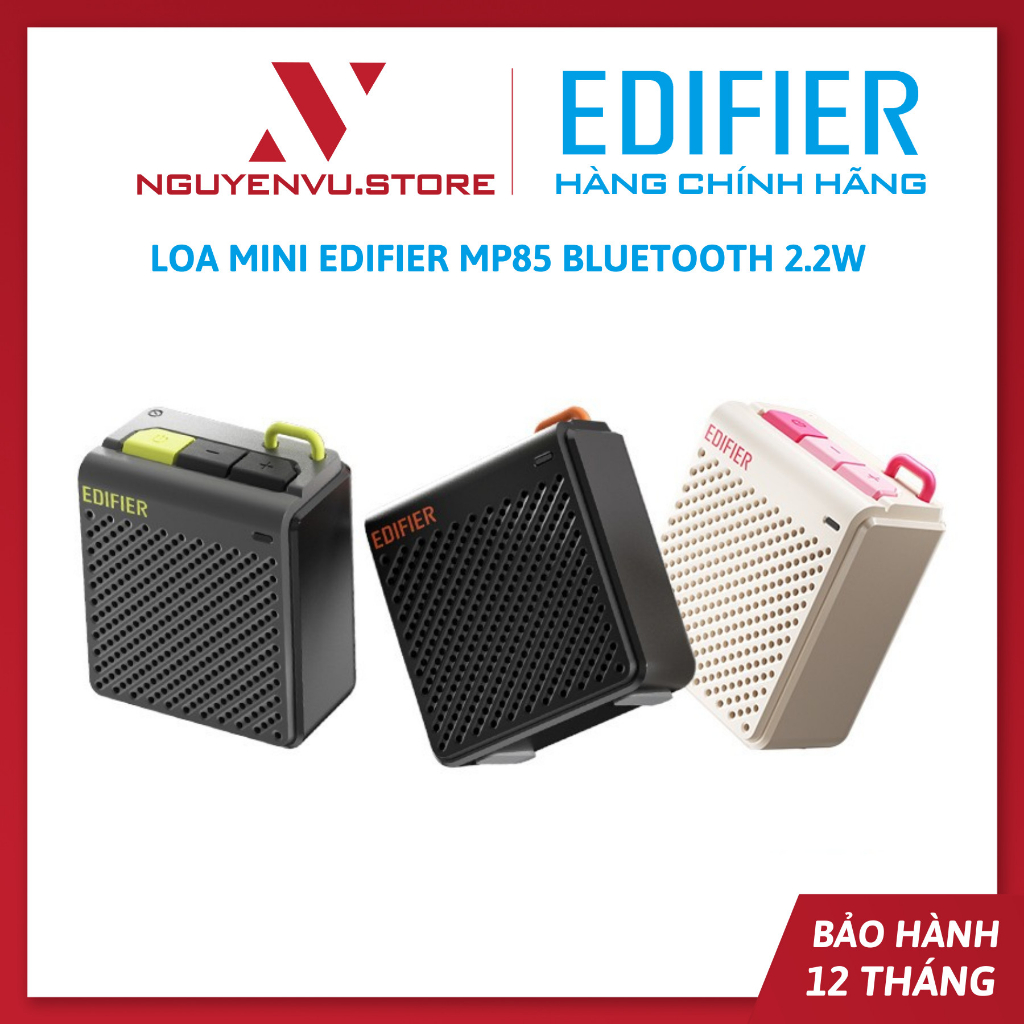 Loa Bluetooth Edifier MP85 | Công Suất 2.2W - Hàng Chính Hãng | Shopee ...