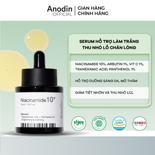 Tinh chất dưỡng trắng và mờ thâm Anodin Niacinamide 10 Plus | Shopee ...