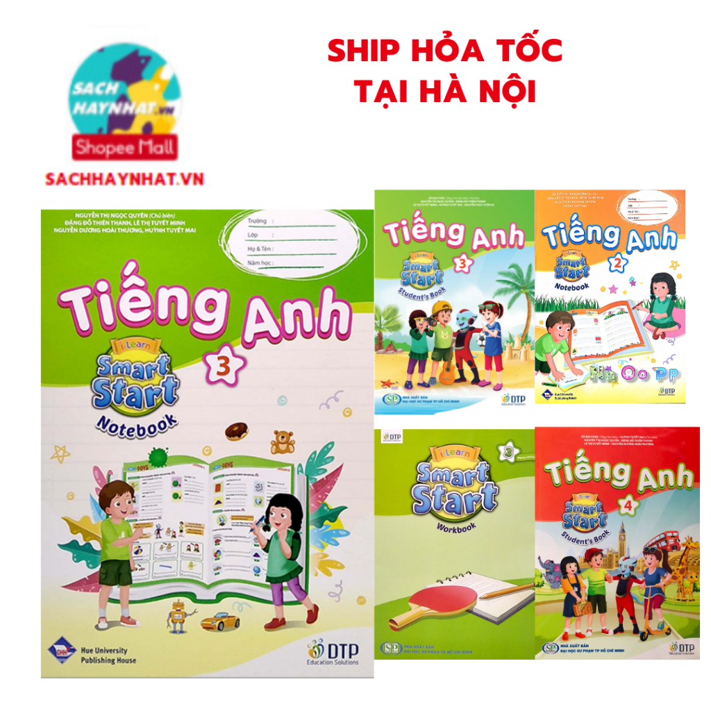 Sách - Tiếng anh 2 3 4 6 i-learn Smart : Workbook , Student's Books ...