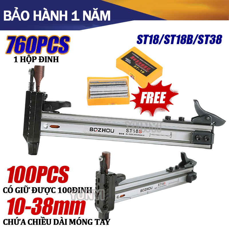 Dụng cụ hỗ trợ đóng đinh bê tông tự động ST18/ST18B, búa đóng đinh,Búa đóng đinh tiện lợi cho kỹ ...