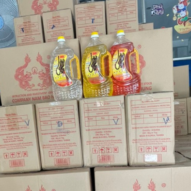 Dầu cát tường lưu ly 1 Thùng 6 Chai loai 1 kg / 1kg2 - KO MÙI KO KHÓI | Shopee Việt Nam