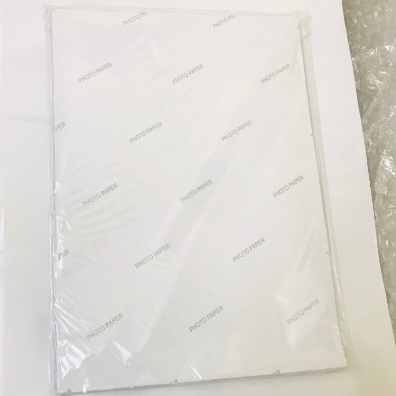 Giấy decal in ảnh A4 photo paper mặt bóng 50 tờ / tập - giấy decal in ...