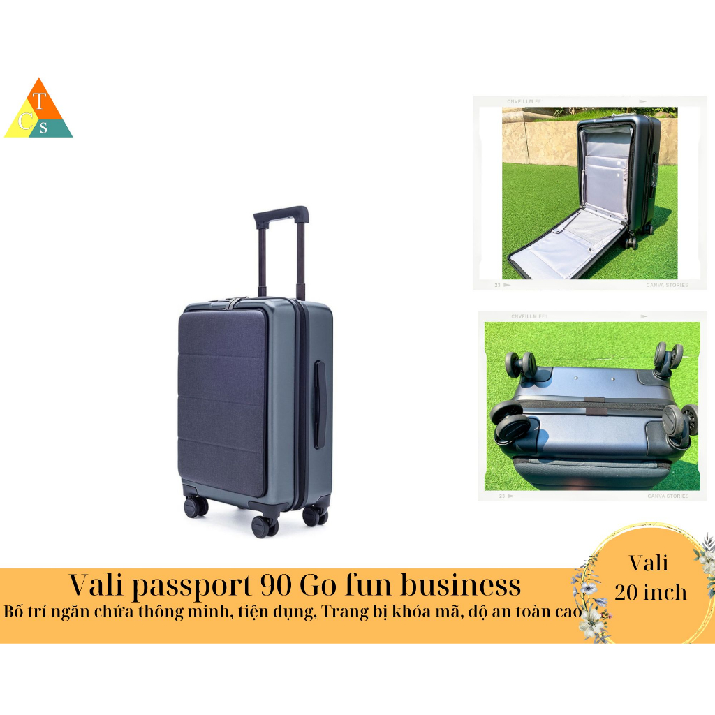 Vali Passport XM 90 Go fun business boarding Va li Passport XM LXX08RM ...