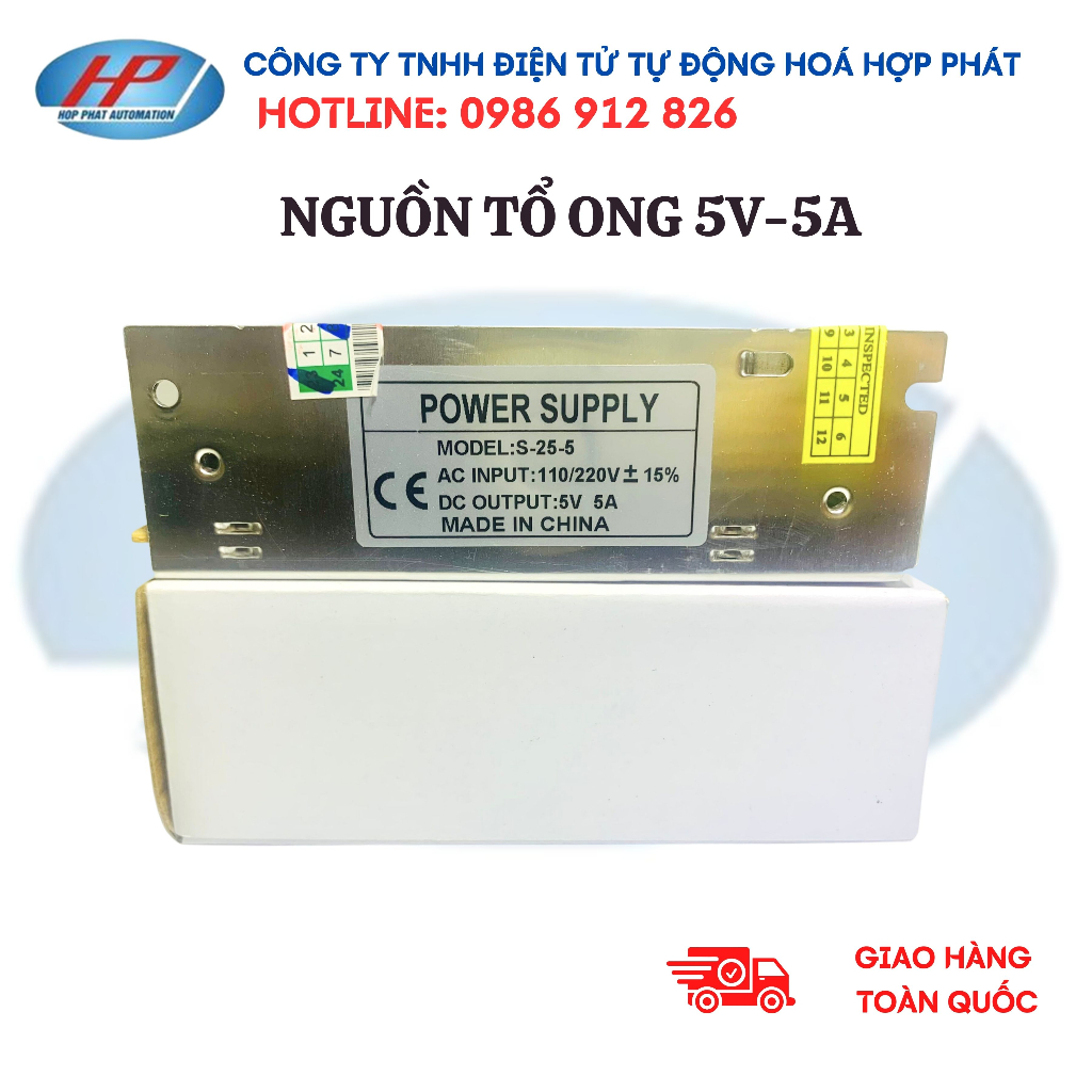 Nguồn tổ ong 5V 5A, nguồn chuyên dụng cho camera, Led | Shopee Việt Nam
