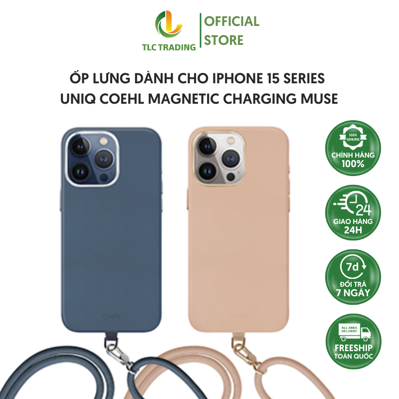 Ốp Lưng Dành Cho iPhone 15 Series UNIQ Coehl Magnetic Charging Muse ...