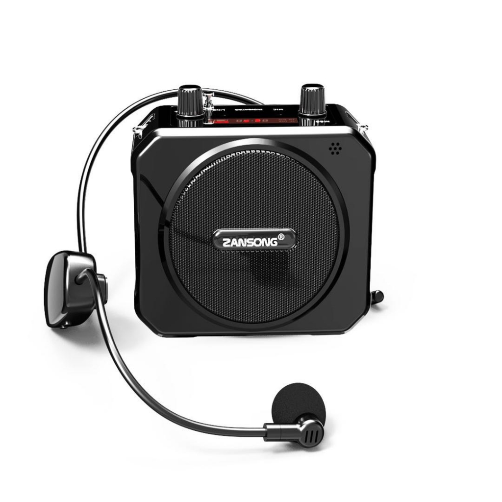 Máy Trợ Giảng Công Suất Lớn Zansong M80 Kèm Mic Không Dây Chống Hú, Âm ...