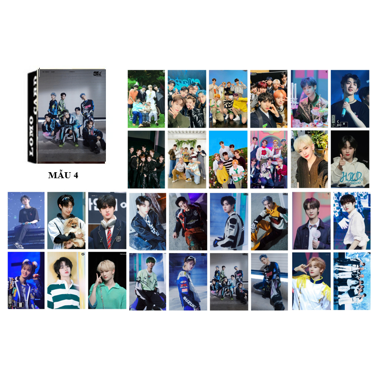 hộp 30 lomo card ảnh nhóm TEMPEST, HANBIN, HWARANG, HYUK | Shopee Việt Nam