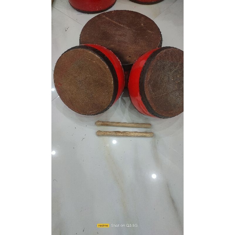 bộ trống thiếu nhi, trống trung thu, trống trẻ em mini. | Shopee Việt Nam