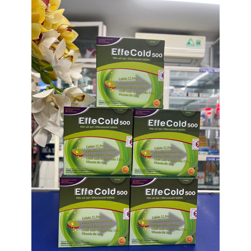 Viên sủi hỗ trợ tuần hoàn não Effe Cool (hộp 30 viên) | Shopee Việt Nam