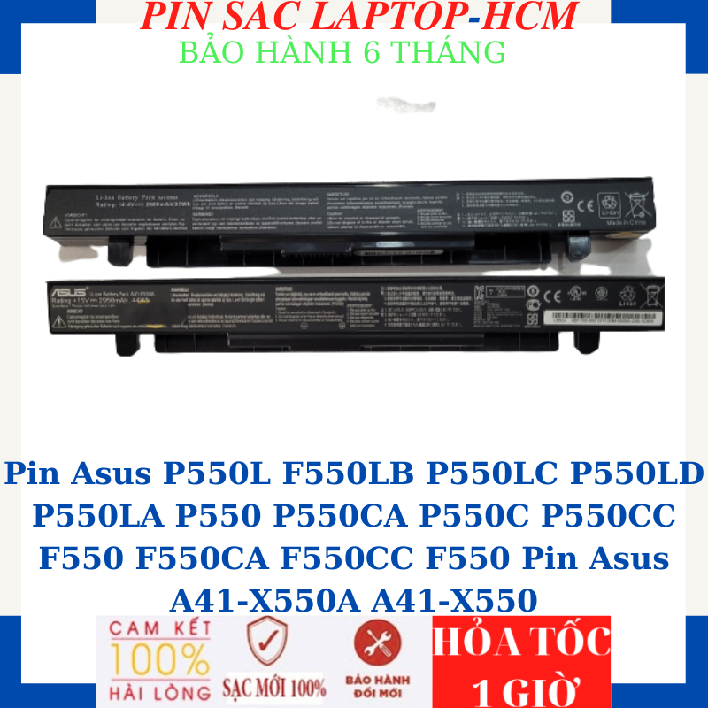 Pin Asus P550L F550LB P550LC P550LD P550LA P550 P550CA P550C P550CC ...
