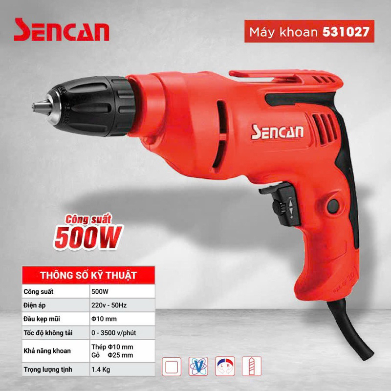 Máy khoan Sencan 531027 | Shopee Việt Nam