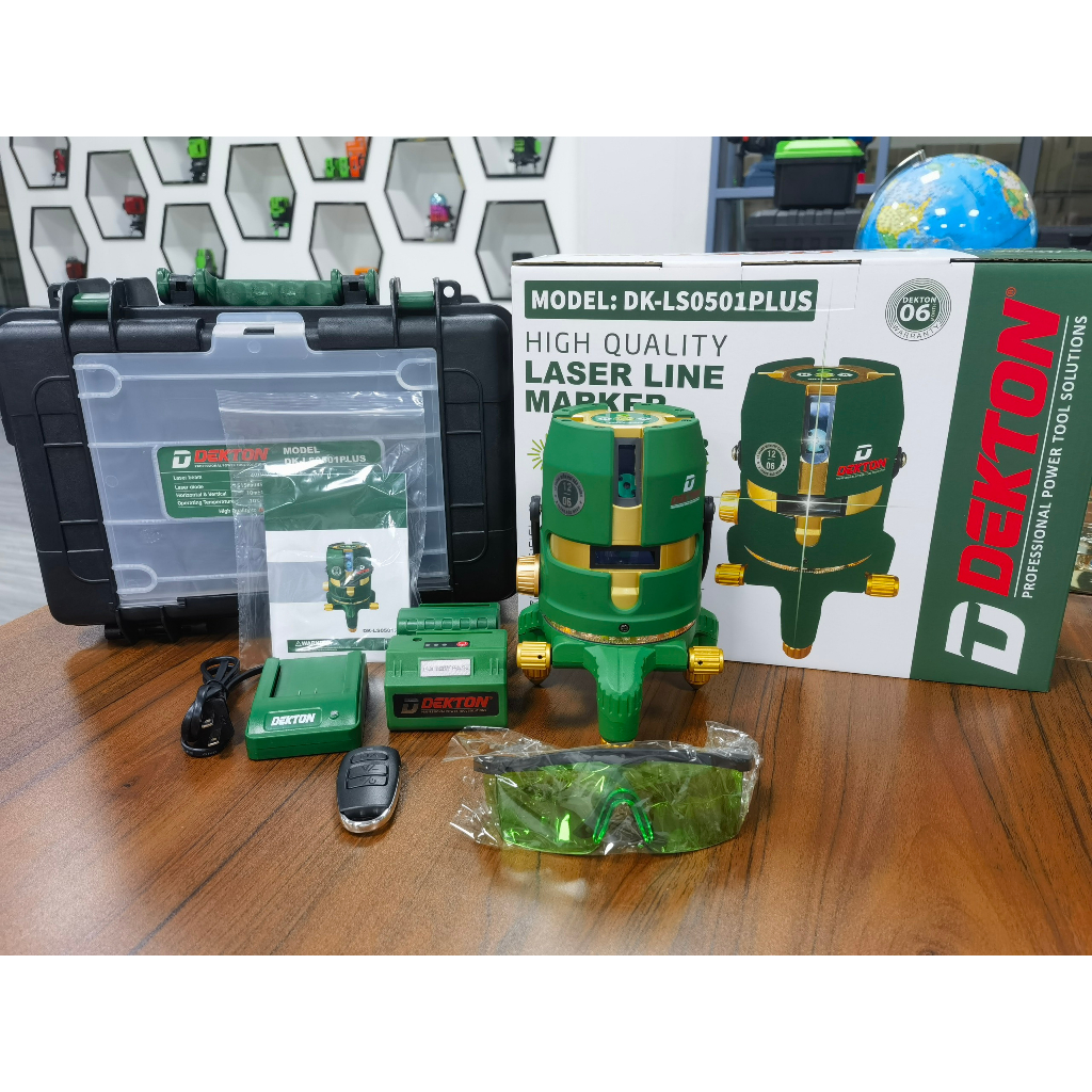 Máy Cân Mực 5 Tia Dk-lS0501PLUS DEKTON Bóng Đèn LED Cho Độ Sáng Tốt Hơn ...