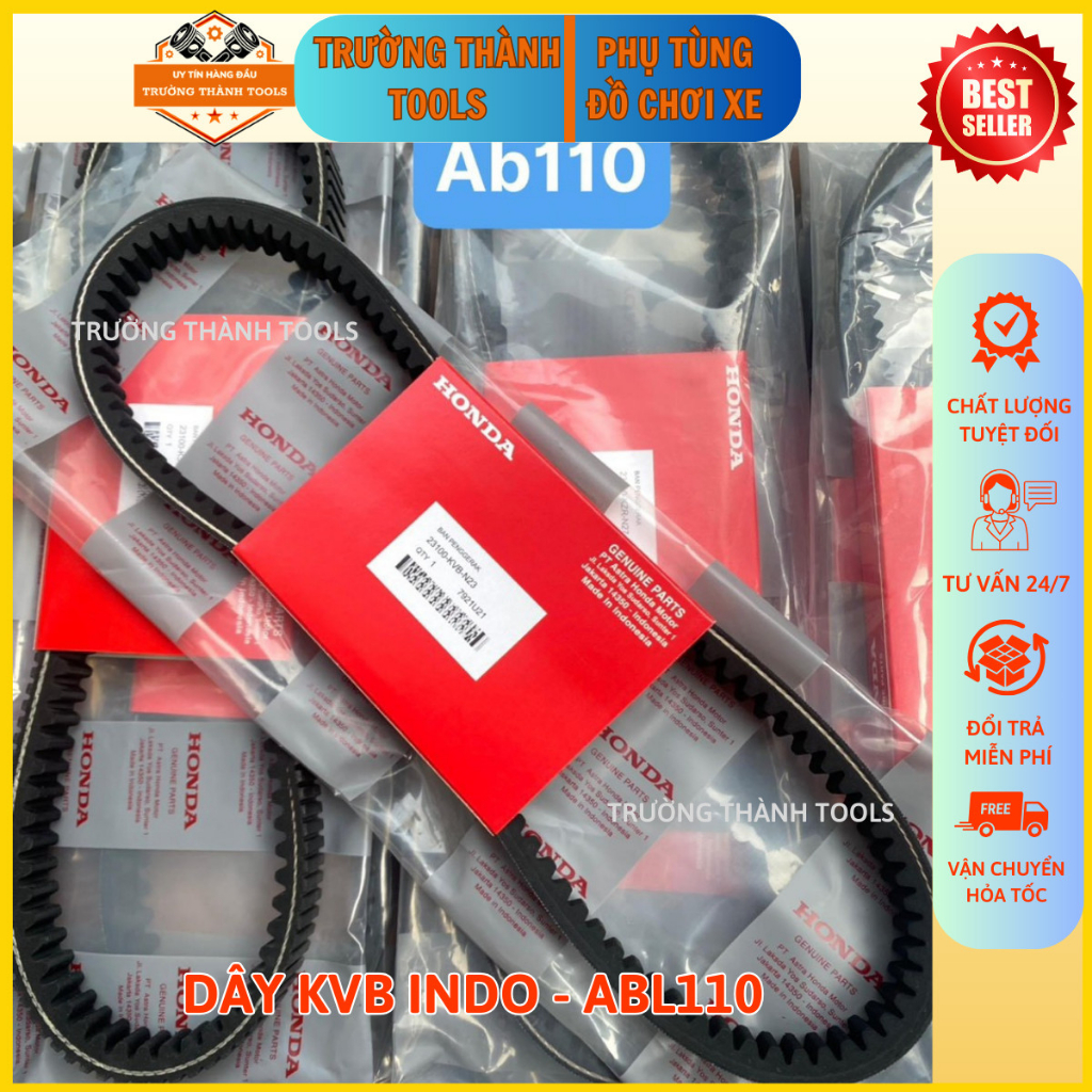 Dây Curoa Ab110, dây đai chuyển động AB110 mã KVB Hàng Indo cao cấp ...