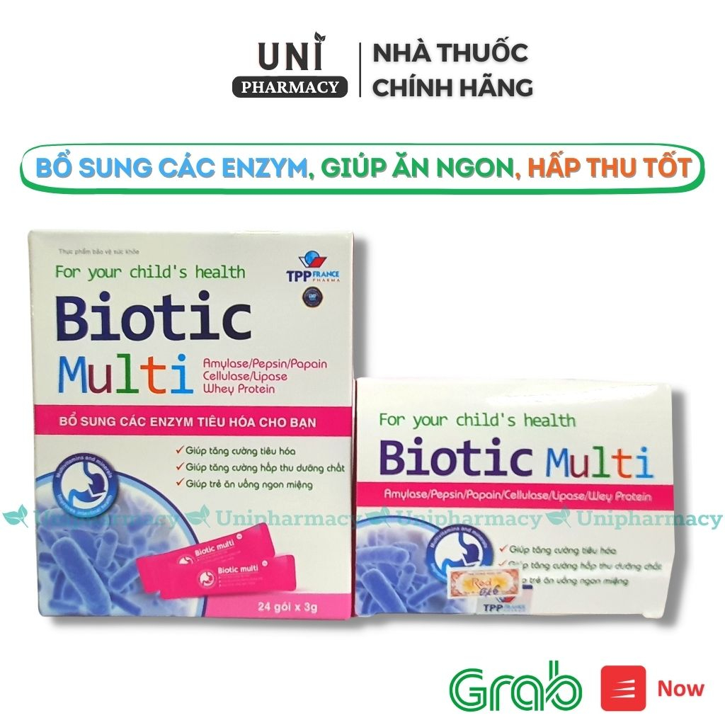 (Chính Hãng) Men tiêu hóa Biotic Muli cho bé - Bổ sung các lợi khuẩn và ...