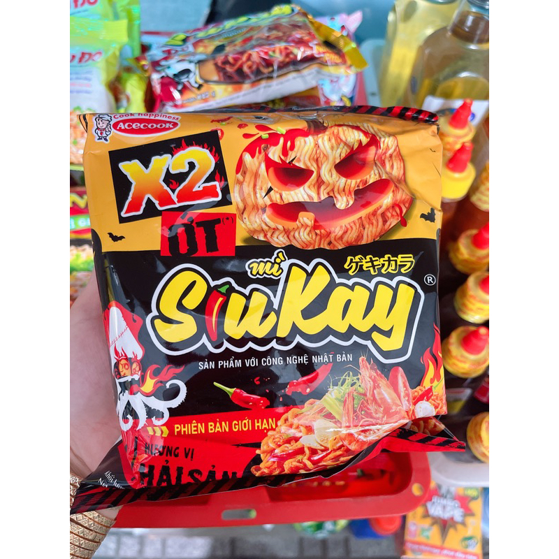 Mì Siukay x2 ớt phiên bản giới hạn 127g | Shopee Việt Nam