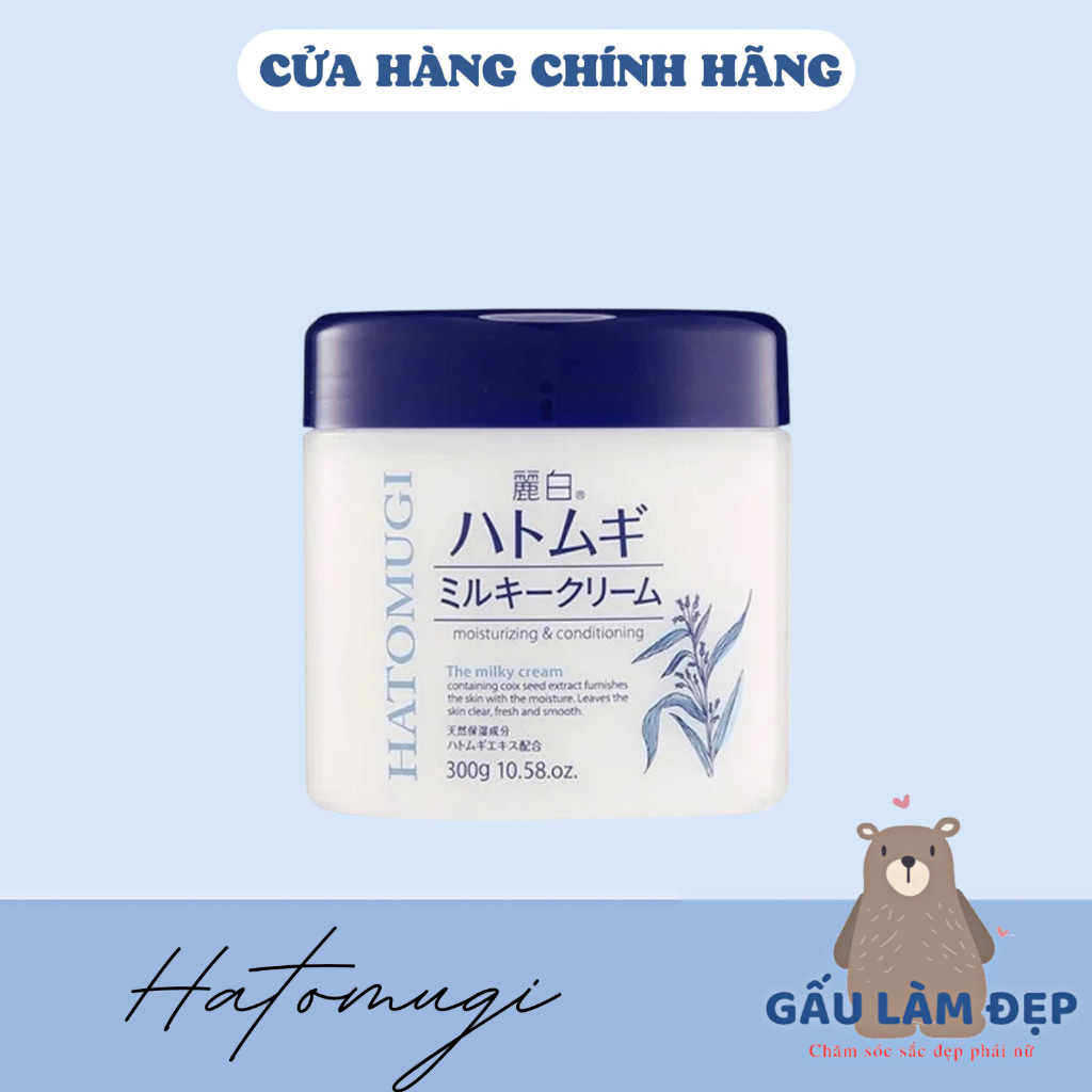 Kem Dưỡng Hatomugi Moisturizing & Conditioning - 300g | Shopee Việt Nam