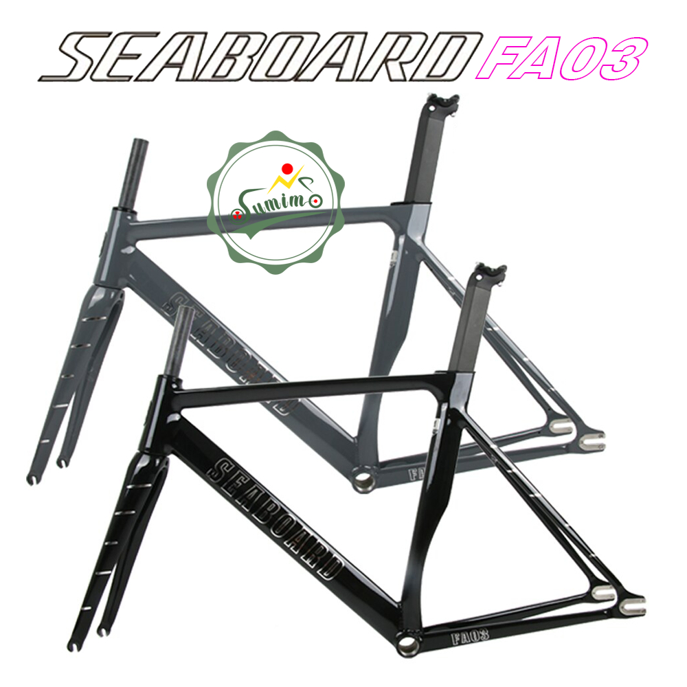 Sườn fixed gear SEABOAD FA03 phuộc carbon | Shopee Việt Nam