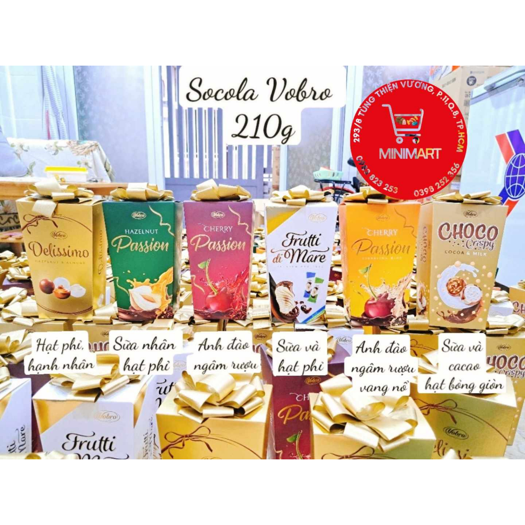 Socola Vobro hộp quà 210g | Shopee Việt Nam