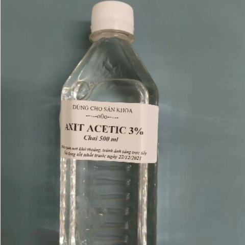 Dung dịch Axit Acetic 3%, Chai/500ml | Shopee Việt Nam