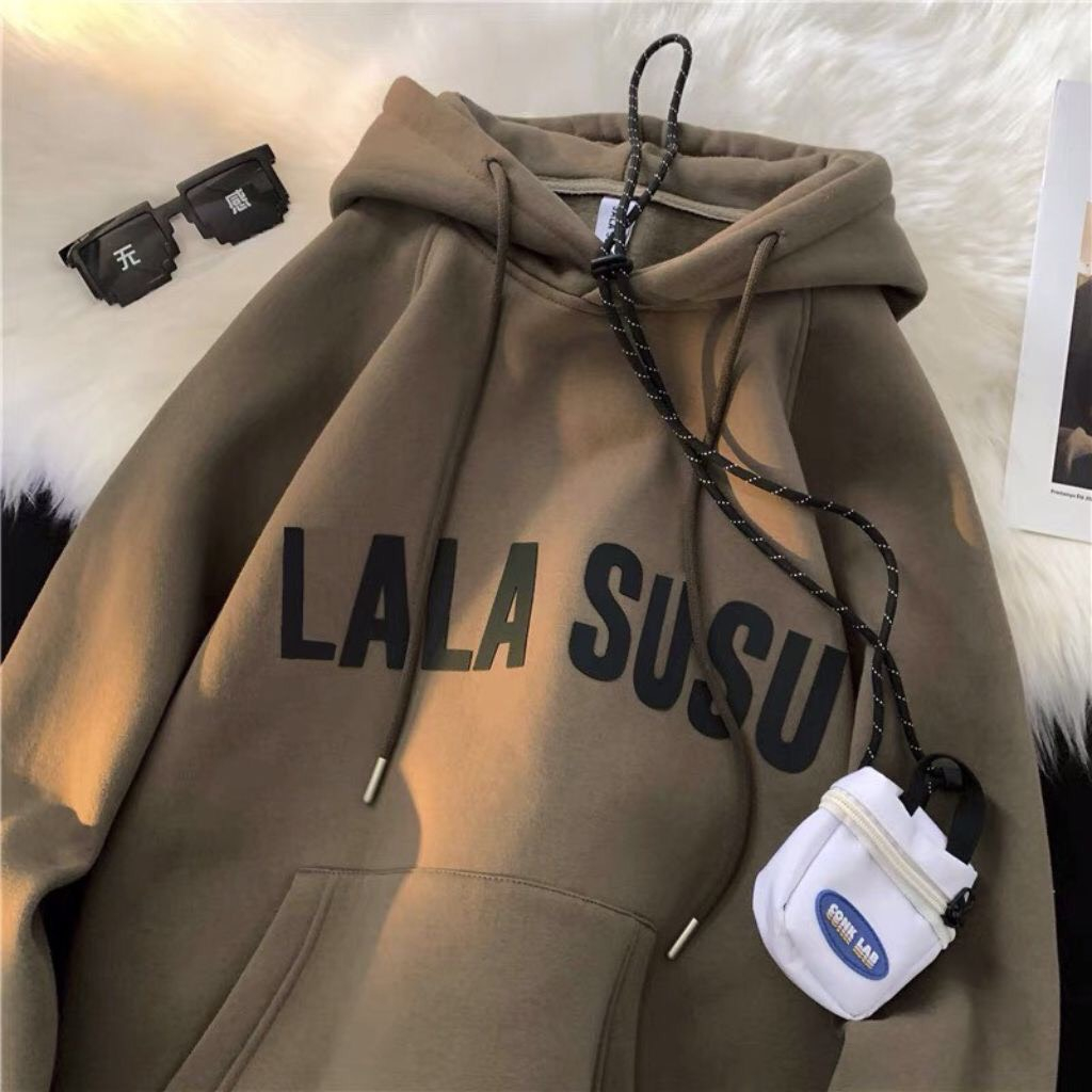 XẢ KHO Áo Hoodie chât vải NỈ DA CÁ Susu Lala | Shopee Việt Nam