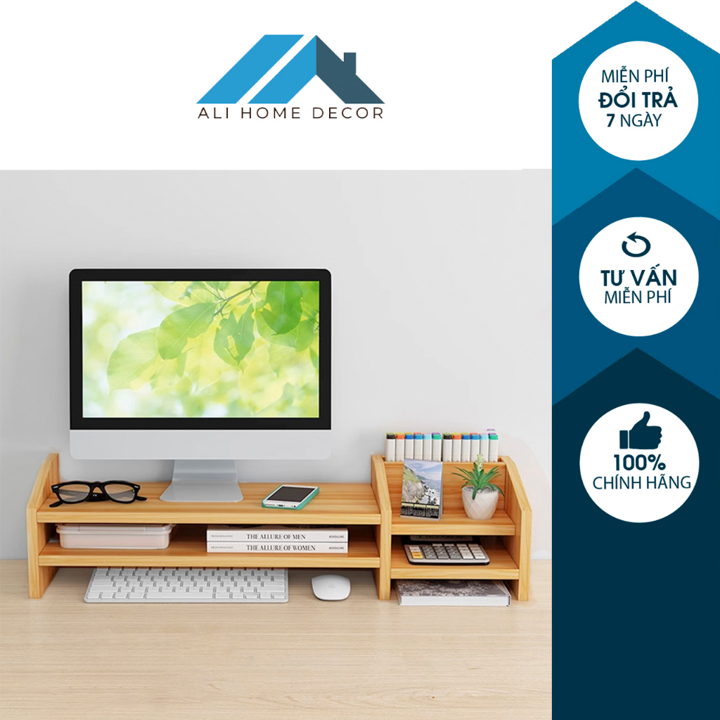 Kệ máy tính văn phòng có ngăn để đồ tiện dụng ALIHOME HKZ05 | Shopee ...