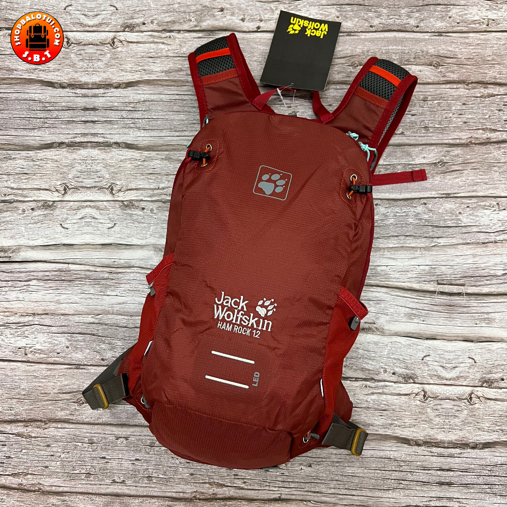 Balo Jack Wolfskin Hamrock 12L trekking leo núi thể thao du lịch đi xe ...