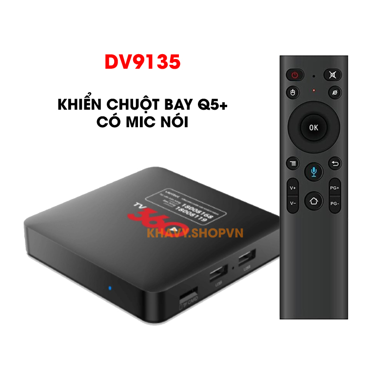 Android TV Box TV360 DV9135 - IP952 - IP151 Rom ATV, qua sử dụng, đầy ...