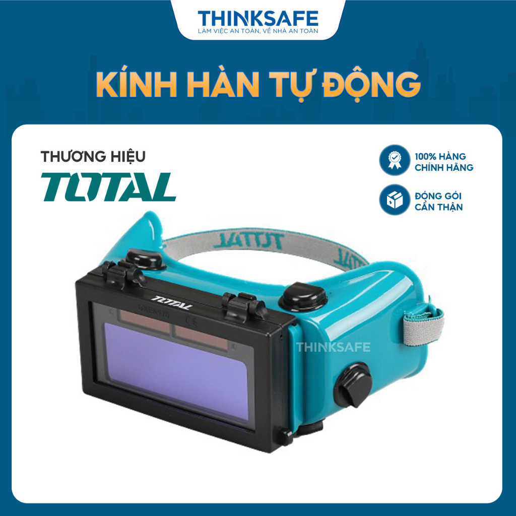 Kính hàn điện tử Total TSP9403 TSP9405 tự động làm tối 2 cảm biến bảo ...
