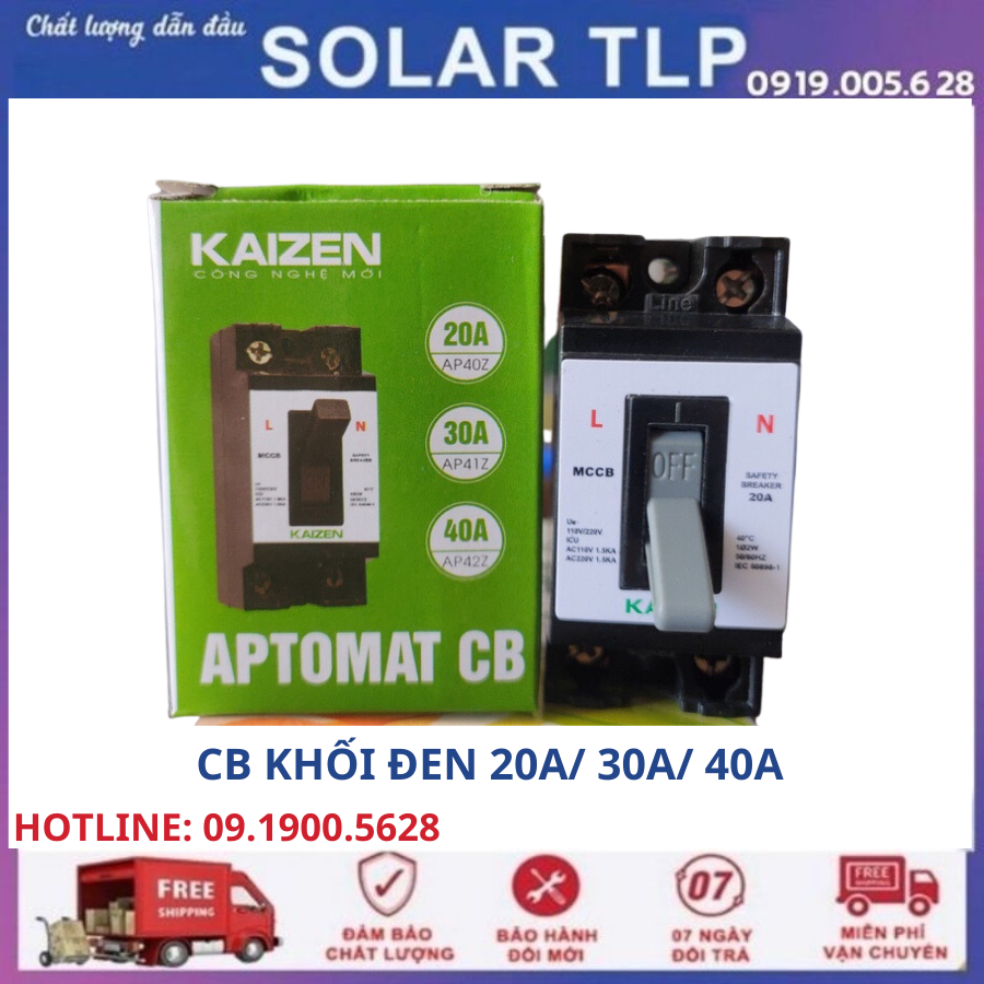 CB khối đen 20A/ 30A/ 40A Kaizen | Shopee Việt Nam