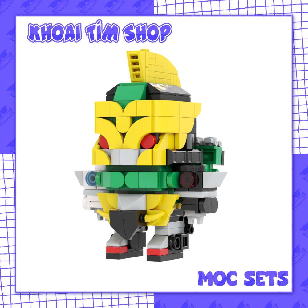 Đồ Chơi Mô Hình Lắp Ráp MOC006 - Brickheadz Robot Siêu Thú Siêu Nhân ...