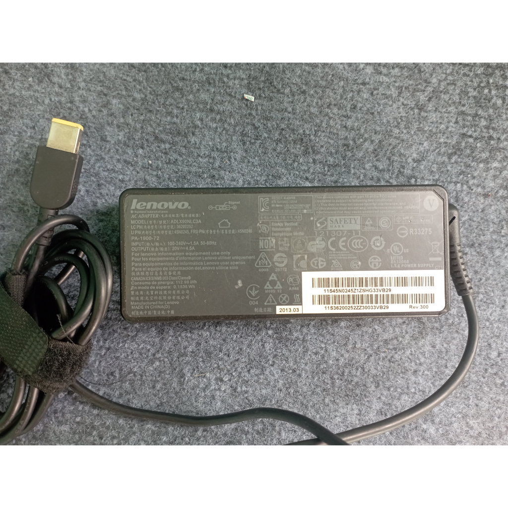 Sạc Lenovo Thinkpad 45w/ 65w/ 90w/ 135w đầu vuông/ chữ nhật (Sạc zin ...