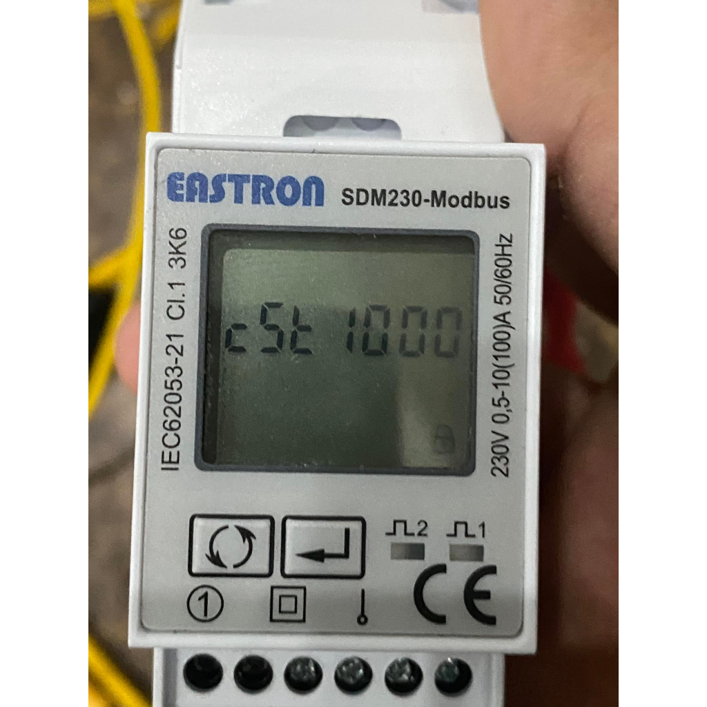 Đồng hồ bám tải 1 pha EASTRON SDM230-MODBUS hàng chính hãng. | Shopee ...